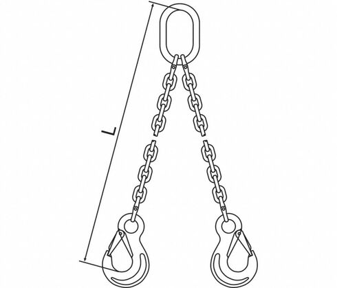CHAIN SLING 3 LEG SELF-LOCKING HOOK GRAB HOOK | Certex Poland