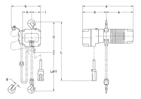 Electric Chain Hoist KITO FER2 | Certex Poland