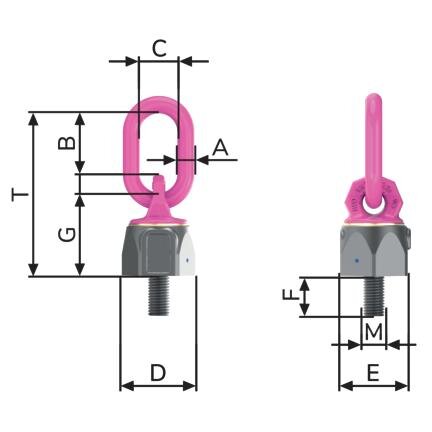 Lifting Eye RUD VWBG-V | Certex Poland