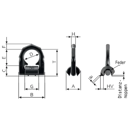 Weld-On Lashing Point RUD LPW | Certex Poland