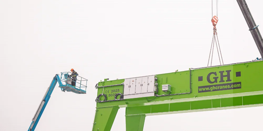 CERTEX 32T Gantry Cranes for Vossloh Nordic | Certex Poland